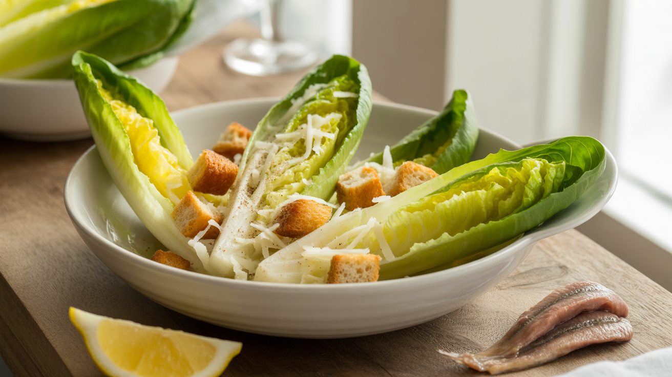 Caesar Salad Recipe and Procedure — A Classic Blend of Crunch ...